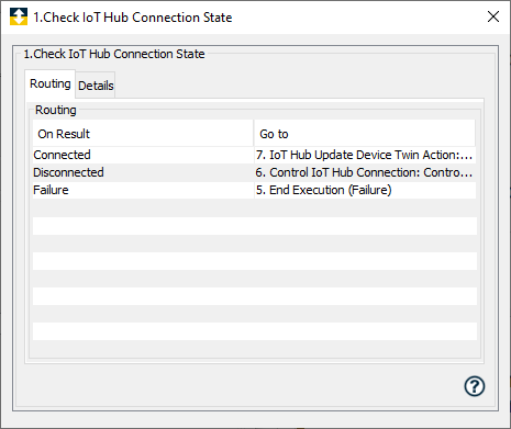 检查物联网中心连接状态